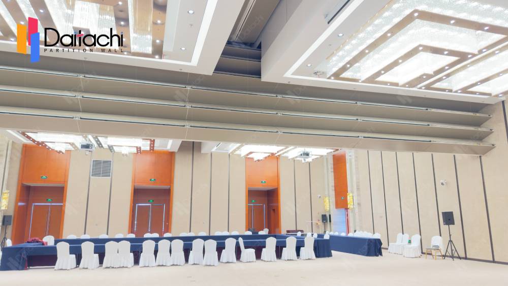 Fully Automated Retractable Walls Lift Folding Partition Wall Separate ...